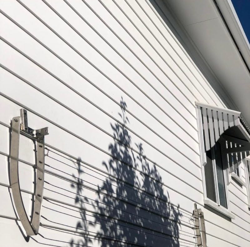 Folding Wall Clotheslines - Coastal Clotheslines Coastal Clotheslines