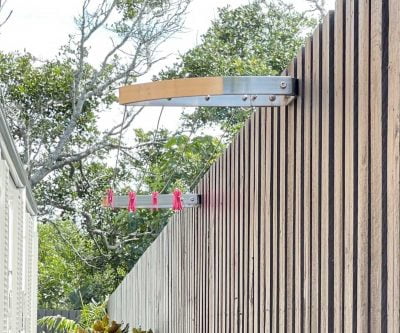 Adjustable Folding Clothesline for Posts & Fence Mounts