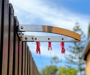 Adjustable Folding Clothesline for Posts & Fence Mounts