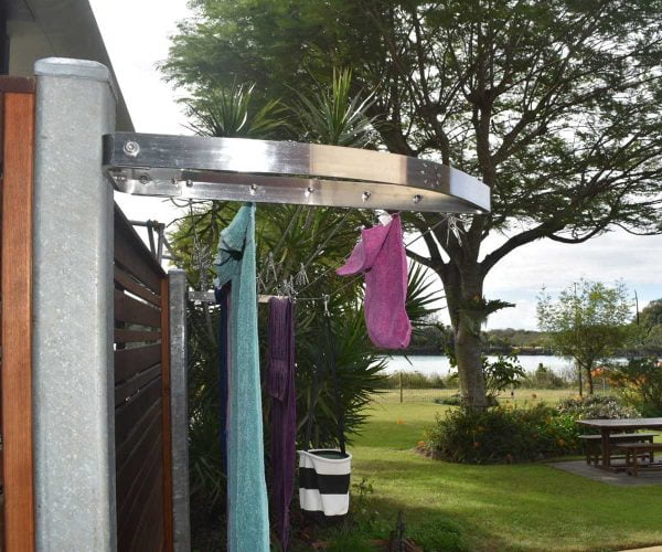 Adjustable Folding Clothesline for Posts & Fence Mounts