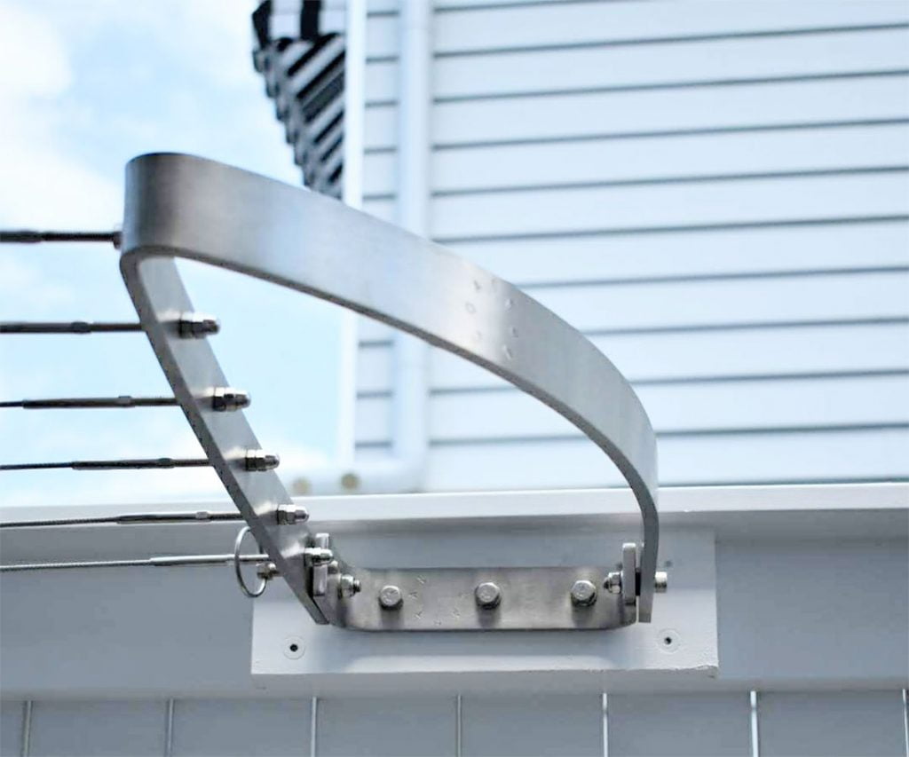 Adjustable Folding Clothesline for Posts & Fence Mounts